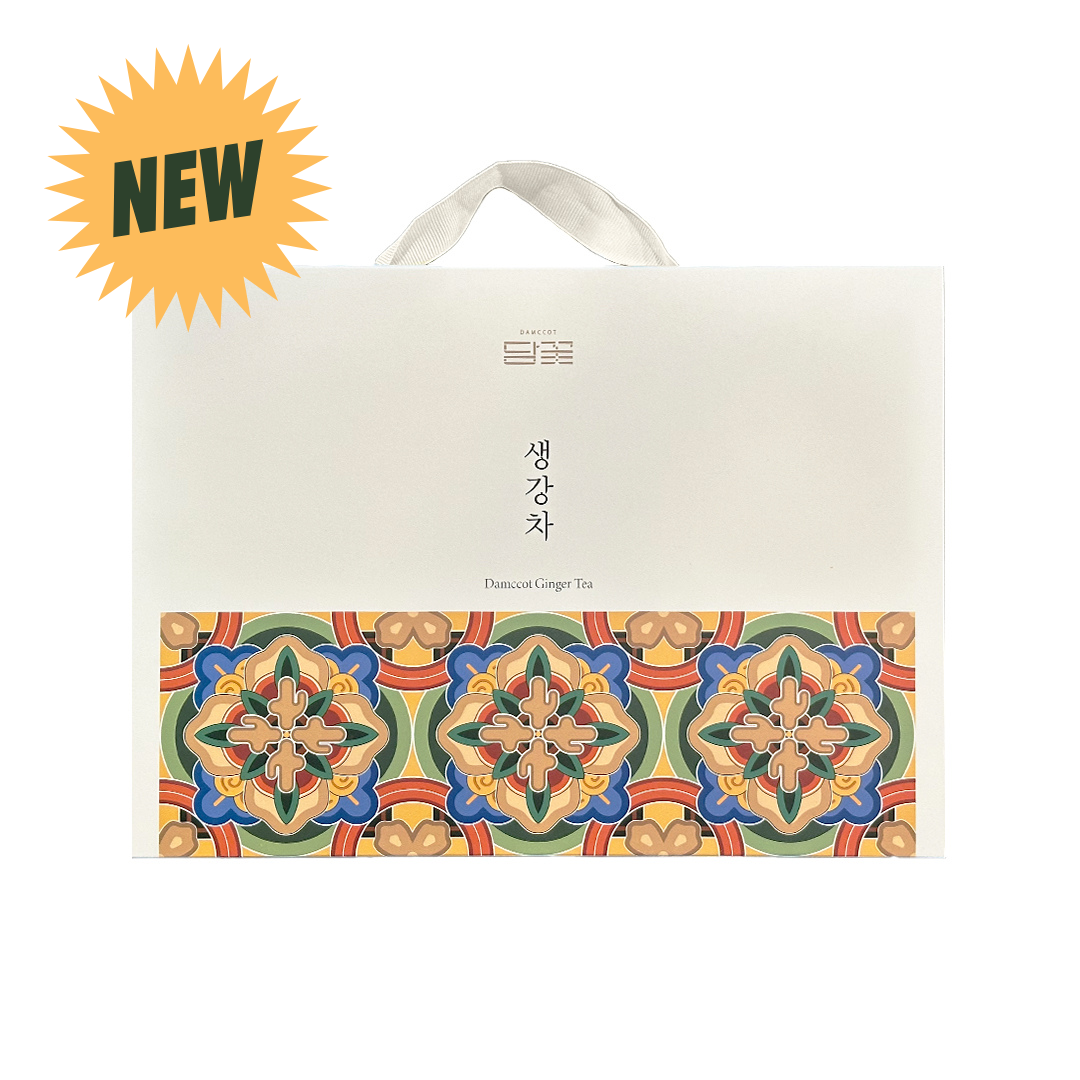 Damccot Ginger Tea Gift Set 담꽃 생강차 선물 셋트 (25g x 20) – marketwoori